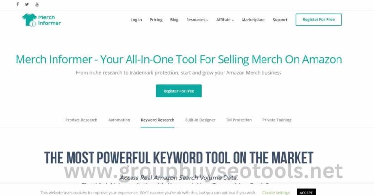 March Informer Group Buy | Best Merch Amazon Research Tool