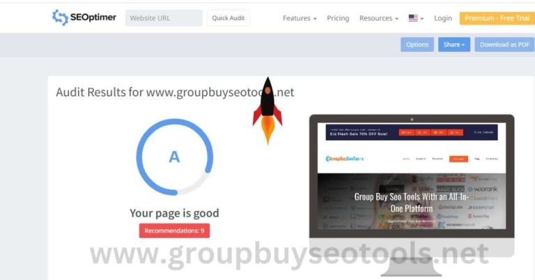 SEOptimer Group Buy | Best SEO Audit and Analyze Tool
