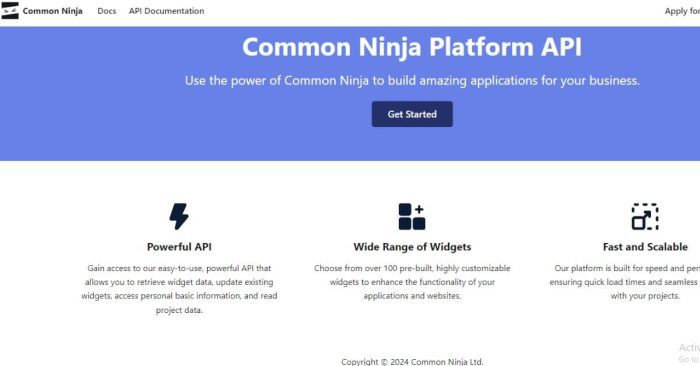 Common ninja Group Buy- Free, Fully Customizable Apps, Widgets