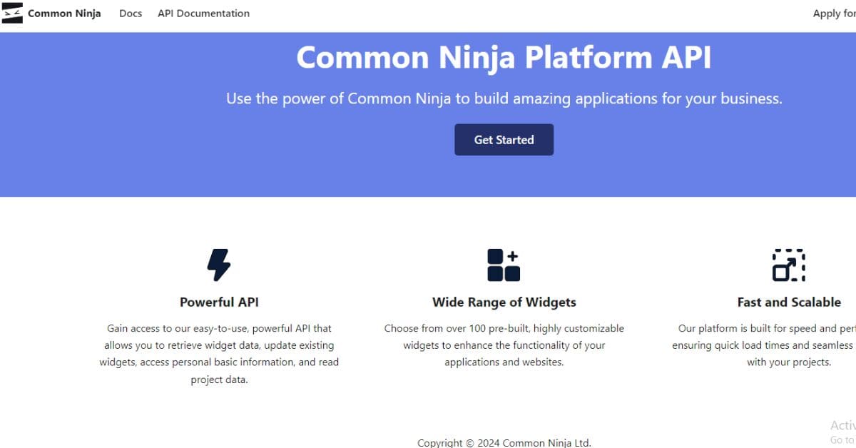 Common ninja Group Buy- Free, Fully Customizable Apps, Widgets
